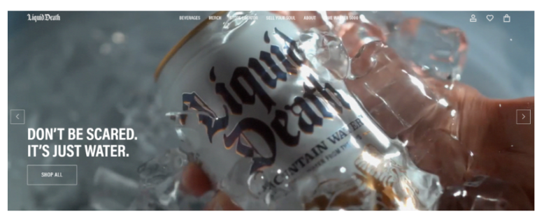 饮用水品牌Liquid Death究竟是怎样的“营销鬼才”，能将普普通通的矿泉水玩出新花样。 – 出海指南